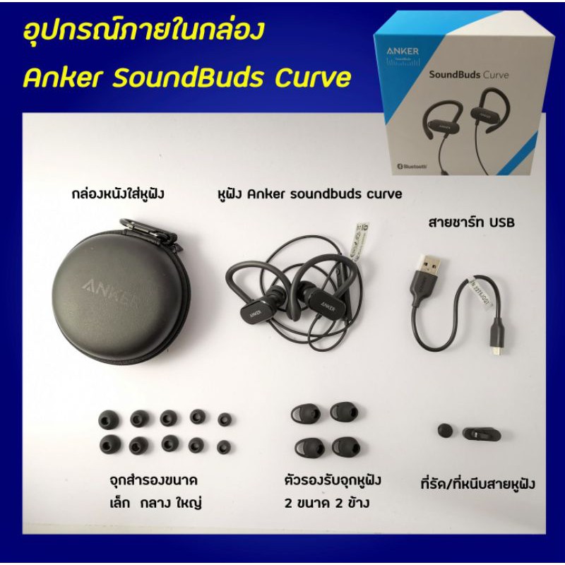 หูฟัง Anker SoundBuds Curve - nanie2551 - ThaiPick