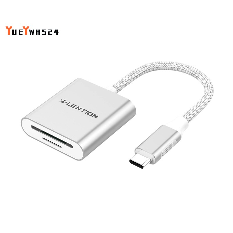 Lention C8 Docking Station มัลติฟังก์ชั่น Usb C To Sd / Micro - Sd Card ตัวอ่านการ์ด Type C Sd 3 ...
