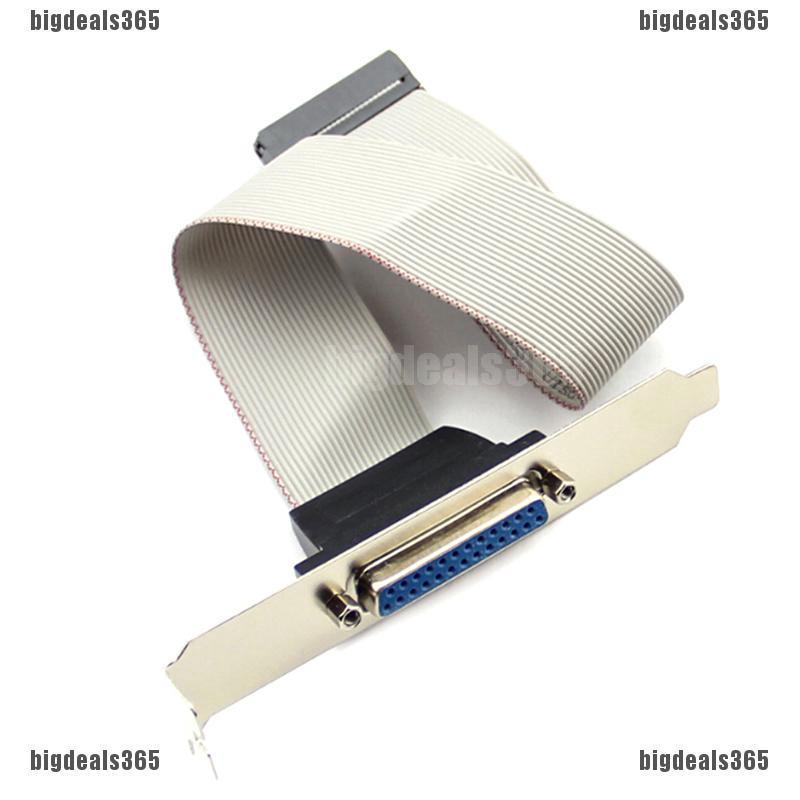 peril lpt 1 parallel port เครื่องพิมพ์ i/o อะแดปเตอร์ db 25 to idc 26 pin header slot ...