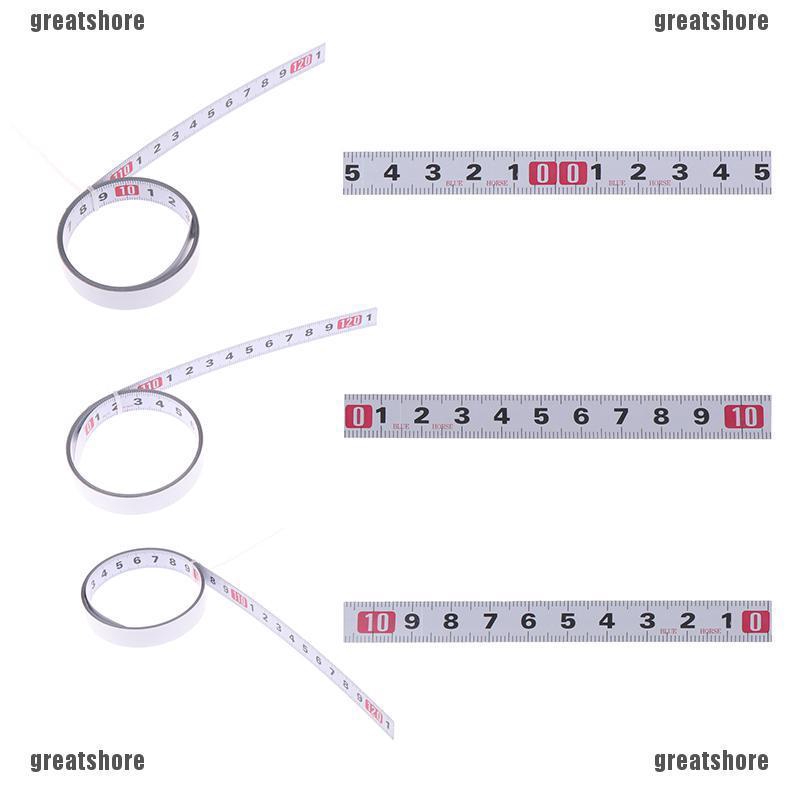 [GRE]T-track miter track tape measure self adhesive steel ruler miter ...