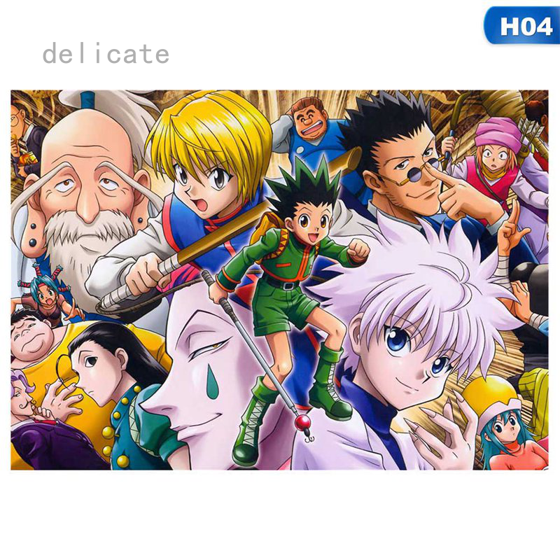 Hunter X Hunter Full - Time Hunter A3 โปสเตอร์กระดาษสําหรับติดตกแต่ง ...