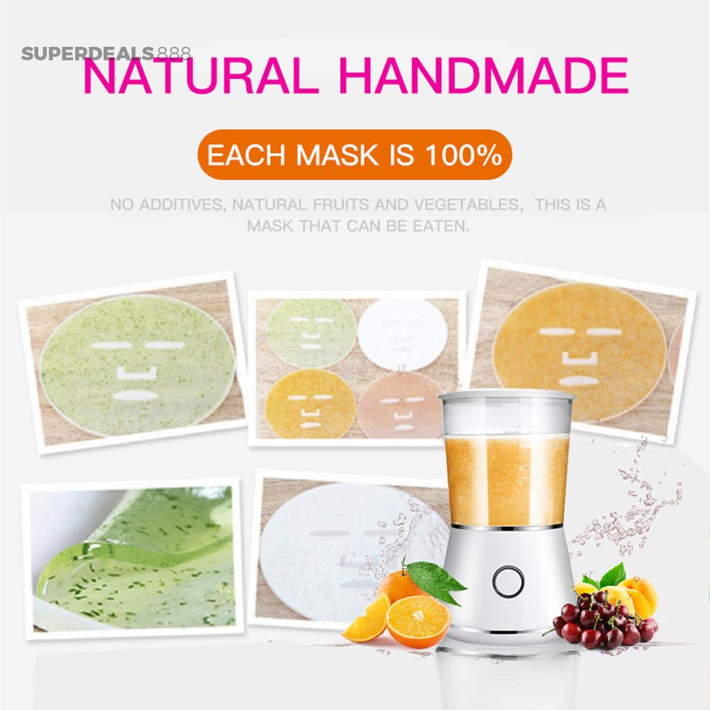 SuperDeals888 Mini DIY Natural Collagen Fruit Face Mask Maker Facial ...