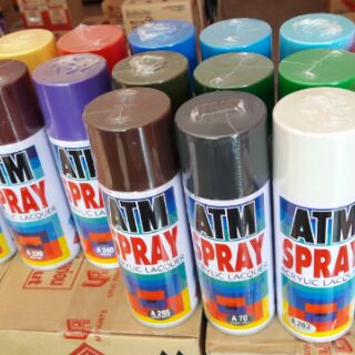 สีสเปรย์เอทีเอม ATM spray paint (รวมสี) | Shopee Thailand
