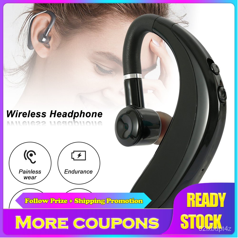 S109 business bluetooth wireless headset hanging ear charging ...