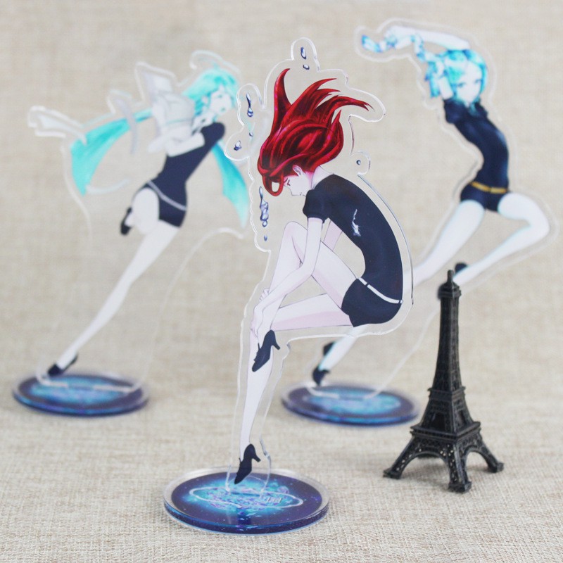 รูป:Land of the Lustrous Anime Acrylic Stand Model Cute Kawaii Girls ...