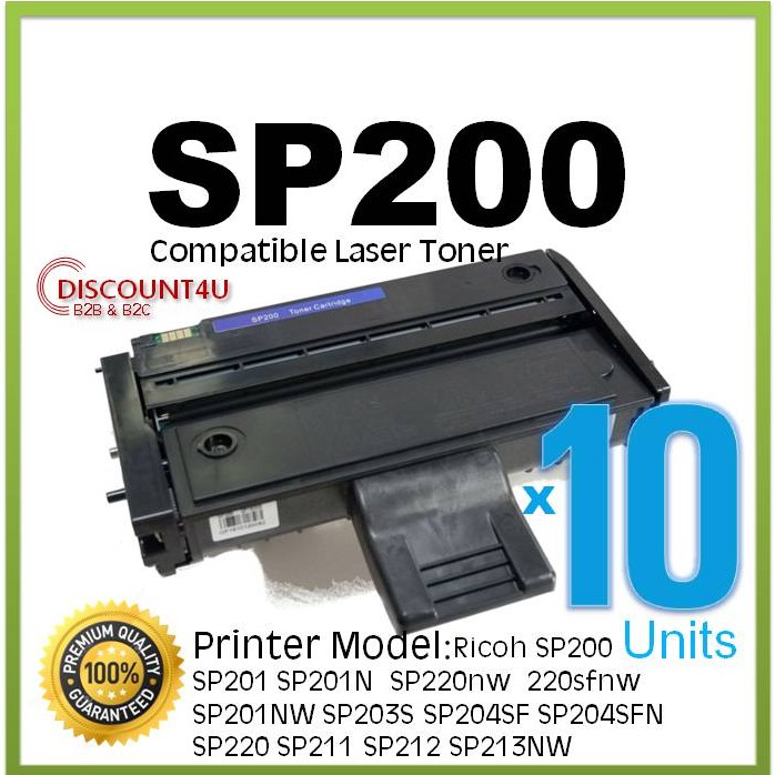 Pack 10 Discount4U ตลับเทียบเท่า SP200 SP220 For ...