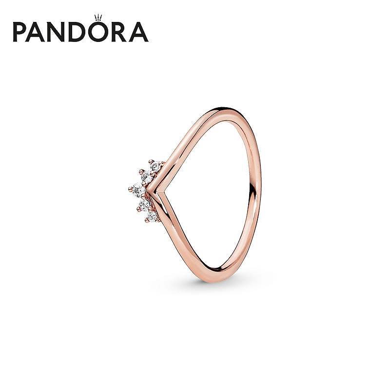 แหวน Pandora โรสโกลด์ 1882 Cz | Shopee Thailand
