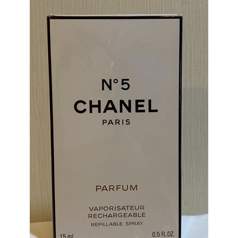 VTG CHANEL No.5 PARFUM Vaporisateur refillable SPRAY 15ml Year ...