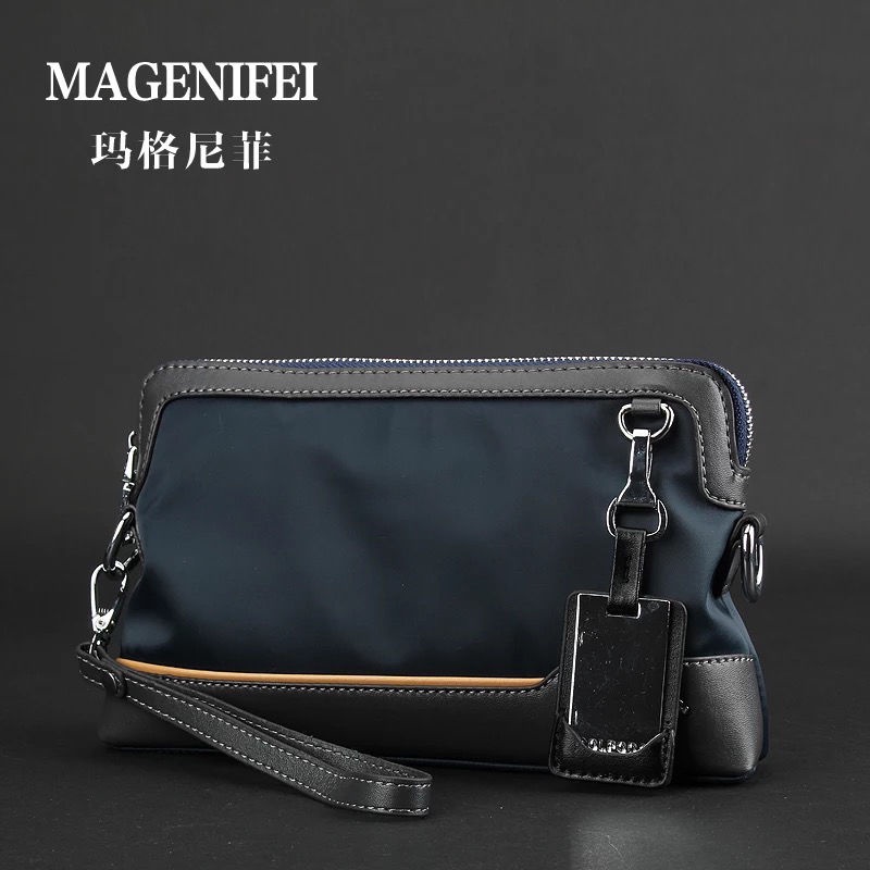 ﹍Magnefi Men s Handbag Waterproof Oxford Cloth Clutch Business Casual ...