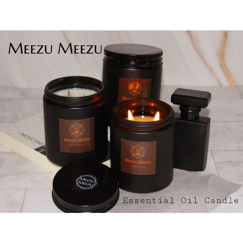 เทียนหอม อโรม่า Handmade Candle ทำจาก Essential Oils และไขถั่วเหลืองออ ...