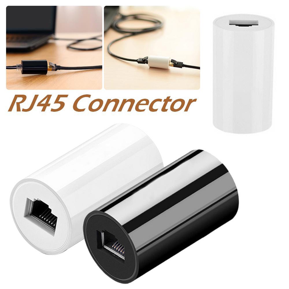 AUGUSTINA ABS Adapter Network Extenster Connector Cable Ethernet Female ...