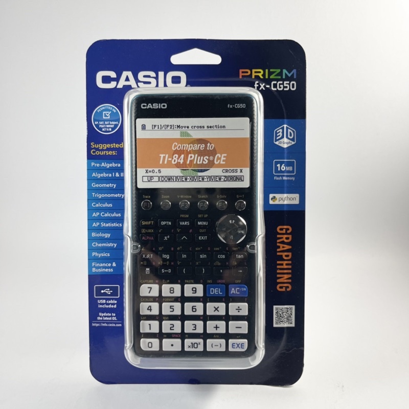 Casio fx-CG50 PRIZM ของใหม่ ของแท้ รุ่นใหม่ล่าสุด - mrfinance - ThaiPick