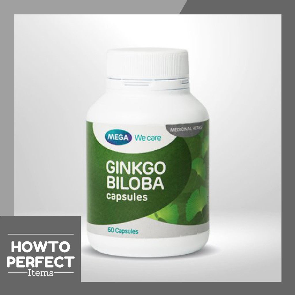 MEGA Ginkgo Biloba extract 40mg สารสกัดจากใบแปะก๊วย | Shopee Thailand