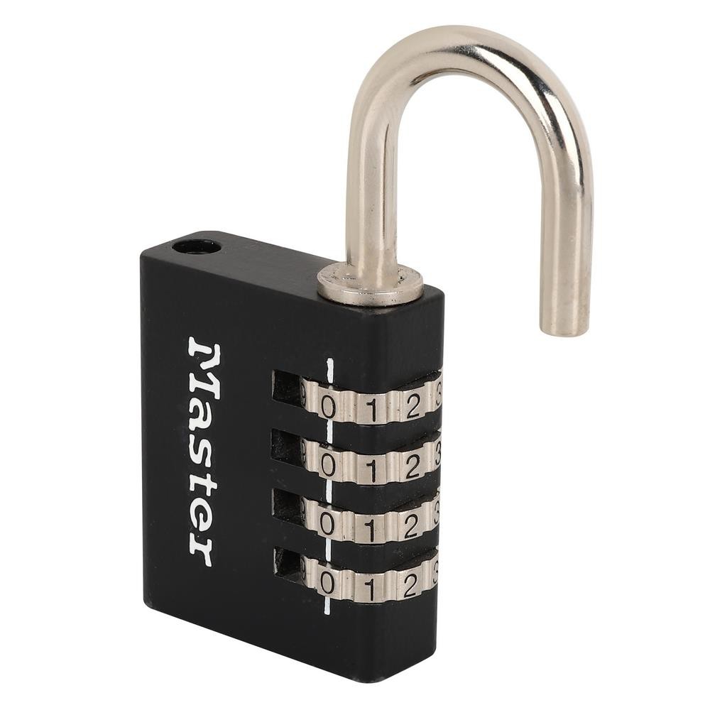 กุญแจรหัสคล้อง MASTER LOCK 7640EURDBLK 40 MM COMBINATION PADLOCK MASTER ...