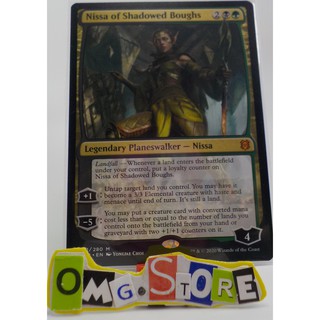 Nissa of Shadowed Boughs | Zendikar Rising [R] | Shopee Thailand