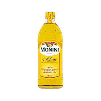 น้ำมันมะกอก OLIVE OIL MONINI (Anfora) 1L ขนาด1000ml ใช้ทำอาหารเหมาะ ...