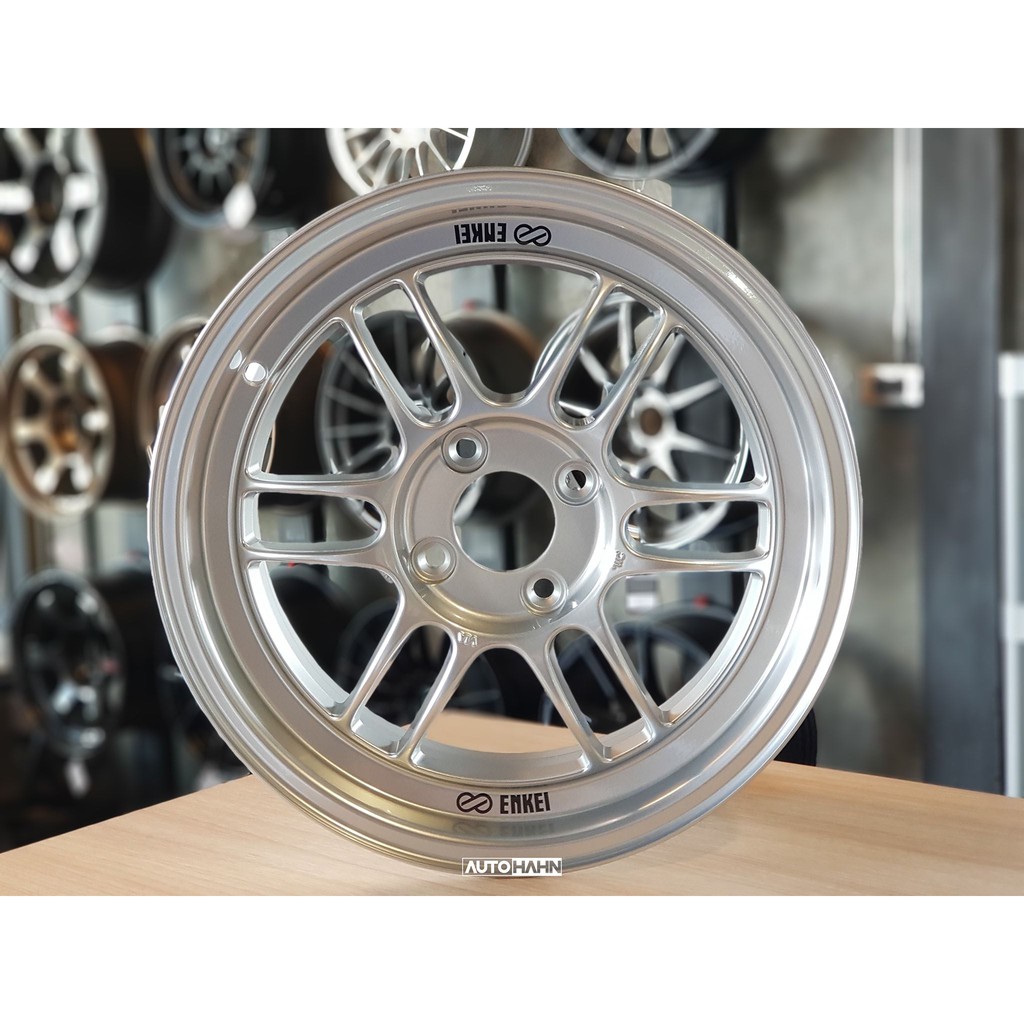 ล้อแท้ Enkei RPF1 แท้ สีเงิน silver 15x7+35 4H-100 Made in Japan | Shopee Thailand