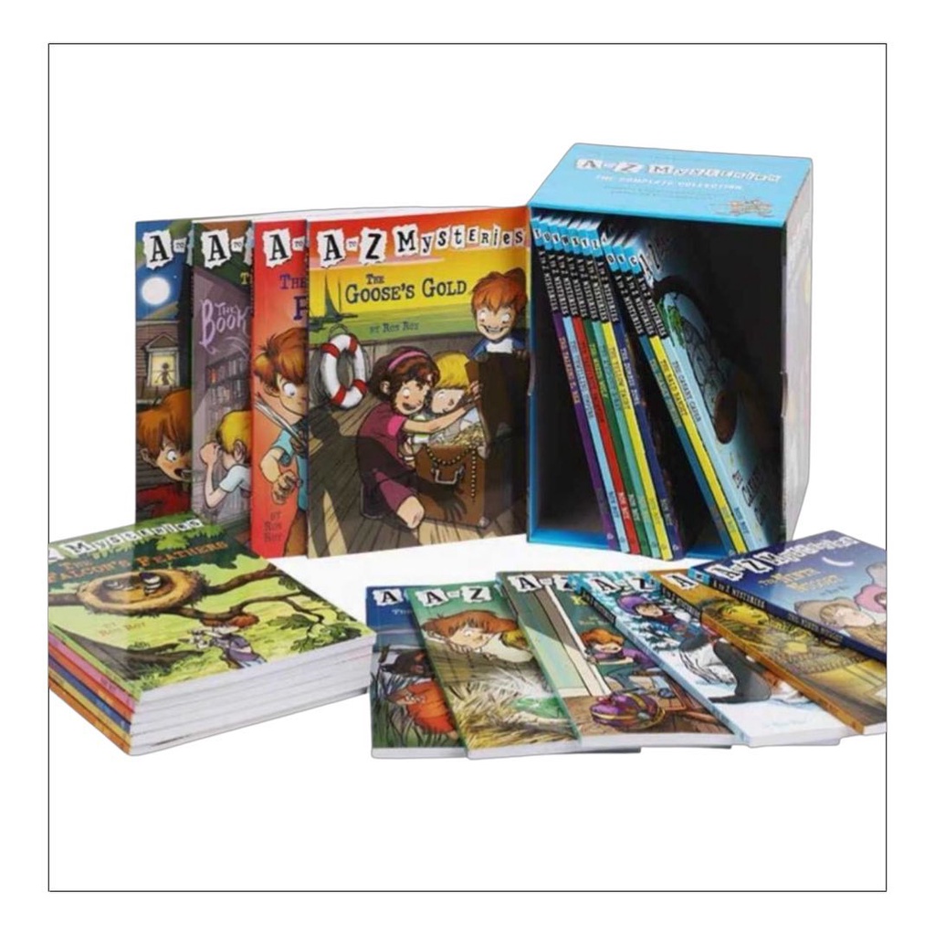 (ใช้โค้ดรับcoinคืน10ได้) พร้อมส่ง ชุดหนังสือ A to Z Mysteries The ...