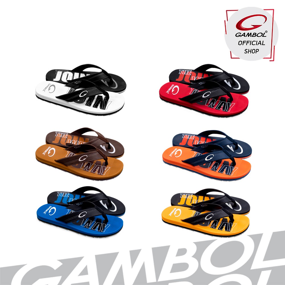 GAMBOL แกมโบล รองเท้า รองเท้าแตะ รองเท้าแตะหนีบ รองเท้าแตะหนีบหญิง ...