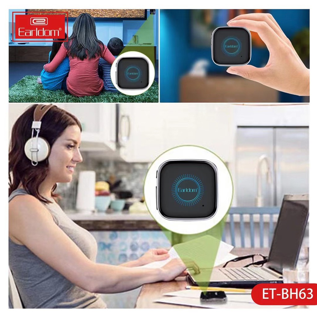 Earldom หูฟัง บลูทูธ Wireless headset Bluetooth Earphone ET-BH63 ...