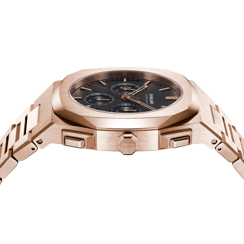 D1 milano Chronograph D1-CHBJ04 41.5mm หรูหราเงาวับจับตา ทรง A.P ...