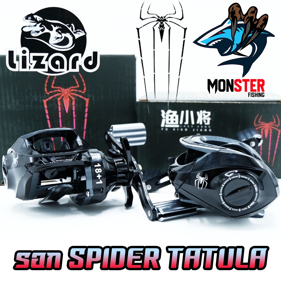 NEW รอกหยดน้ำ SPIDER TATULA รอกตกปลา มีทั้งหมุนซ้ายและหมุนขวา (รอบ 7.21 ...