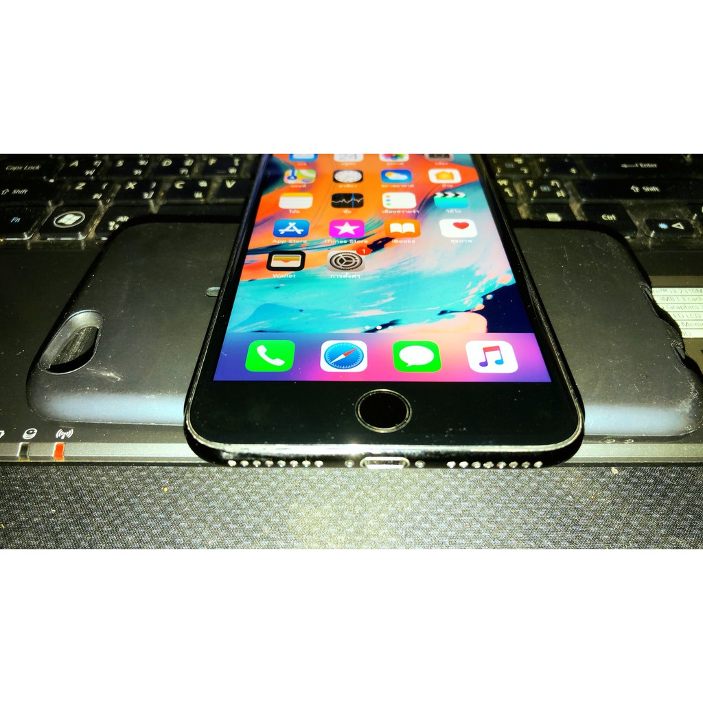 Apple iphone7 Plus 128G Jetblack Model TH สภาพสวย ผ่านการใช้งานน้อย พร้อมใช้ปกติทุกอย่าง หมดแล้ว ...