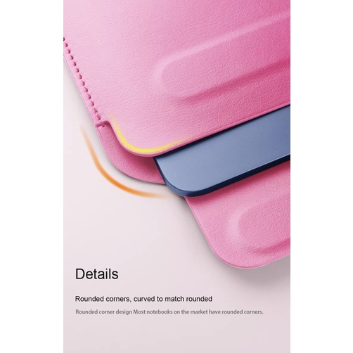 ซองหนัง ใส่ Laptop กระเป๋า สำหรับ MB Air Pro 13.3 14 15 16 โน็ตบุ๊ค ...