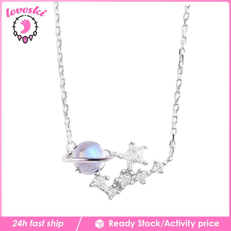 [ Lov-12--] สร้อยคอจี้รูปดาว,ดาวเครื่องประดับสําหรับเด็กผู้หญิง ...