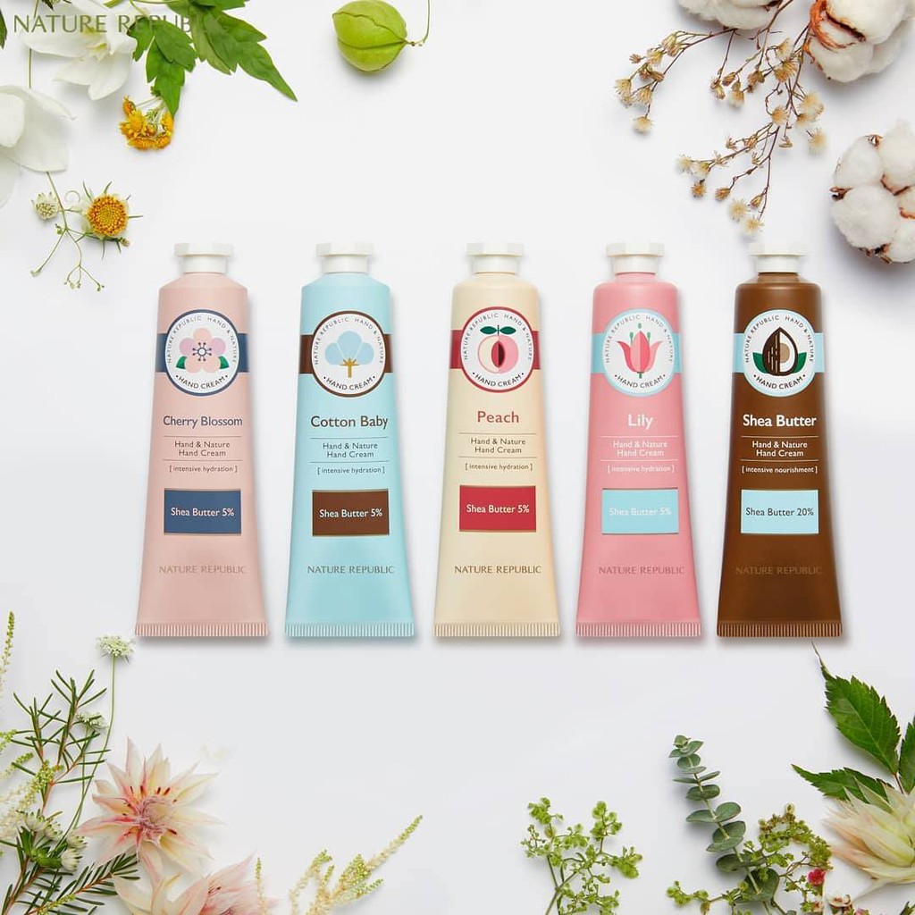 NATURE REPUBLIC HAND NATURE HAND CREAM (30ml) ครีมบำรุงมือ - nature ...