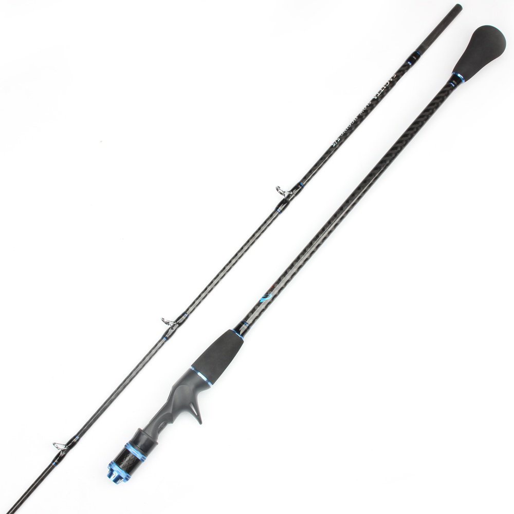 20211.95M Slow Light Jigging Rod RoseWood Max 200g 55 Heavy Beach Boat ...