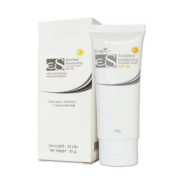 Esensia Moisturizing Sunscreen Cream SPF 50 30 g - healthcarebestshop ...