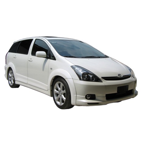โช๊คค้ำฝากระโปรง หน้า Toyota Wish 04-10 (โตโยต้า วิช) มีคู่มือ ตรงรุ่นไม่ต้องเจาะ ติดตั้งเองได้ ...