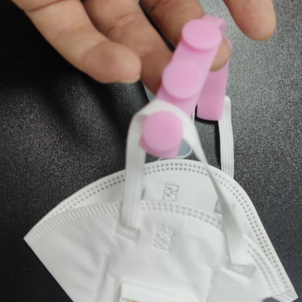 High Quality Silica gel Face shield hook earmuffle artifact adjustable ...