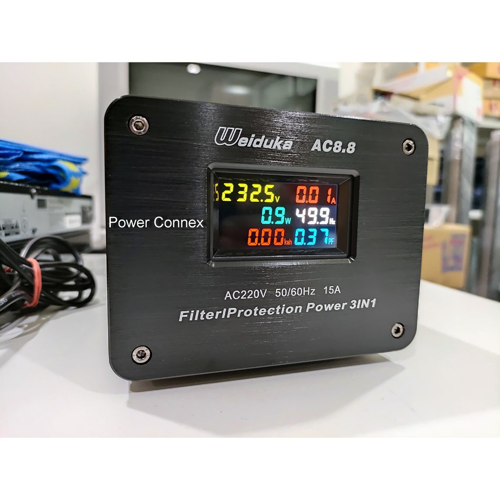 ล็อตใหม่ ปลั๊กกรองไฟ Weiduka AC8.8 Model 2020 จอบอก 6 สถานะ วัดกัน ...