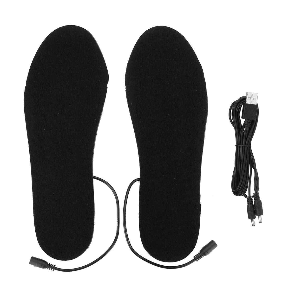Electric Heated Insoles Winter Men Women Heated Shoe Inserts Charged ...