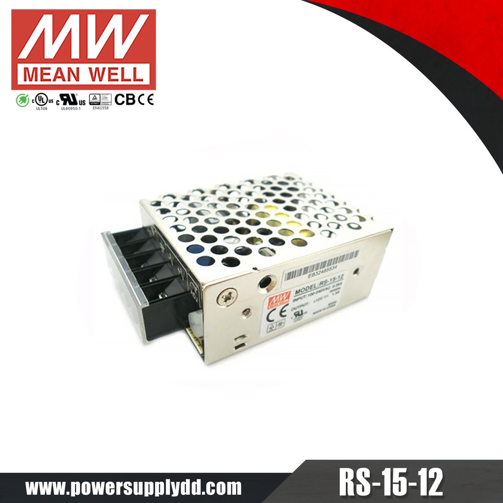 Meanwell RS-15-12 switching power supply | Shopee Thailand