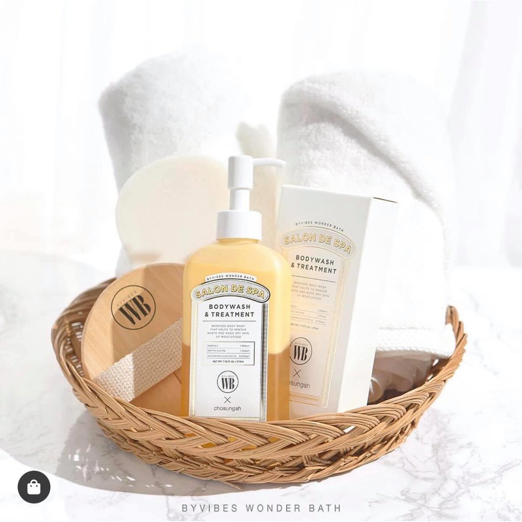 หมด ครีมอาบน้ำ Wonder Bath salon de spa body wash treatment 210 ml ...