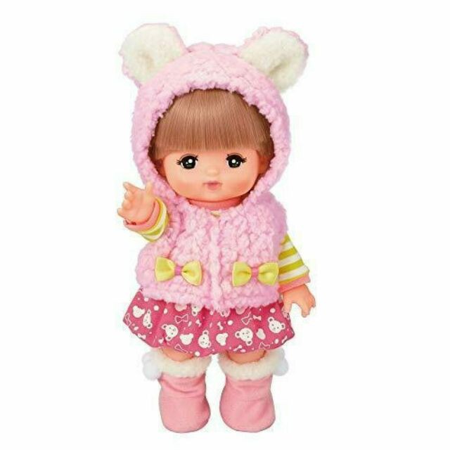 เมลจัง MELL CHAN ชุดเมลจัง เสื้อแจ๊คเก็ตหมี สีชมพู Bear Vest (ลิขสิทธิ์ ...