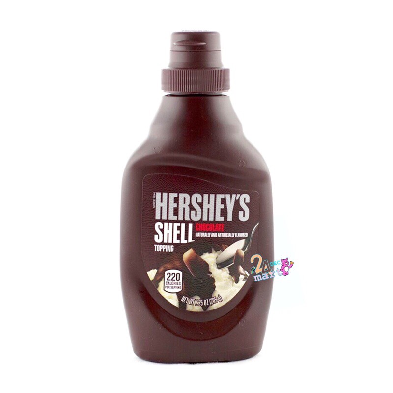 เฮอร์ชี่ส์เชลล์ทอปปิ้ง 7.25ออนซ์ Hershey Shell Topping 7.25 oz. ice ...