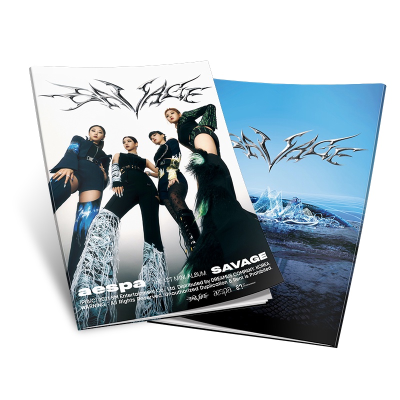 Aespa Savage Mini Photo Album Photobook Fans Gift | Shopee Thailand