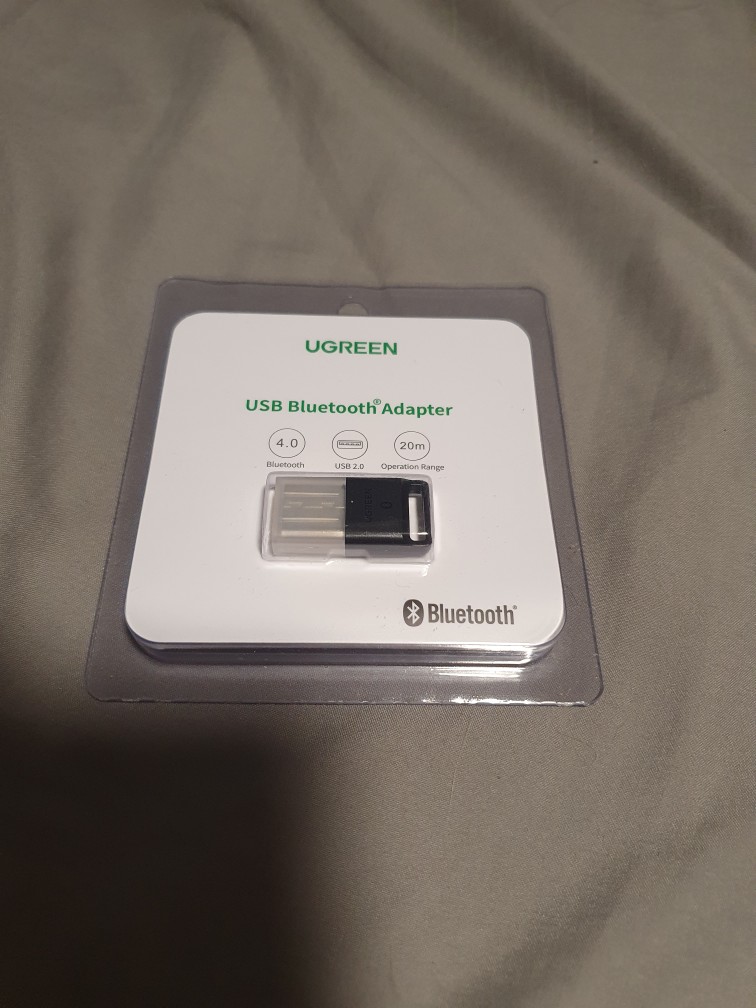 Ugreen USB Bluetooth 4.0 Adapter Wireless Dongle Transmitter and ...
