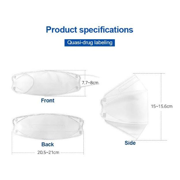 (พร้อมส่ง แพคใหญ่ 50 ชิ้น กล่องสวยงาม )หน้ากากเกาหลี Hanmaum KF94 - 100 Made in KOREA Filter ...