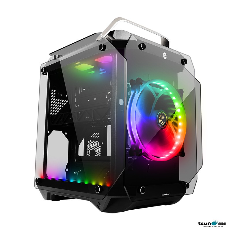 Tsunami ATX Case (NP) Gorilla RGB (Black) - adviceit_officialshop ...