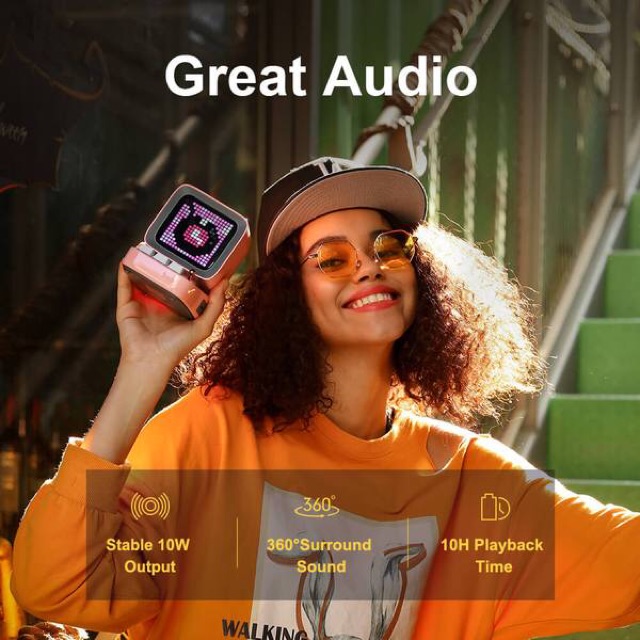 DIVOOM Ditoo Bluetooth Speaker ลำโพง LED อัจฉริยะ - tamaokung - ThaiPick