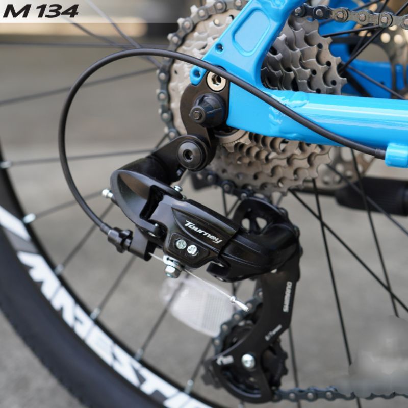 TRINX M134(ส่งฟรี+ผ่อน0%) จักรยานเสือภูเขา ล้อ 24" เกียร์ SHIMANO 21SP ...