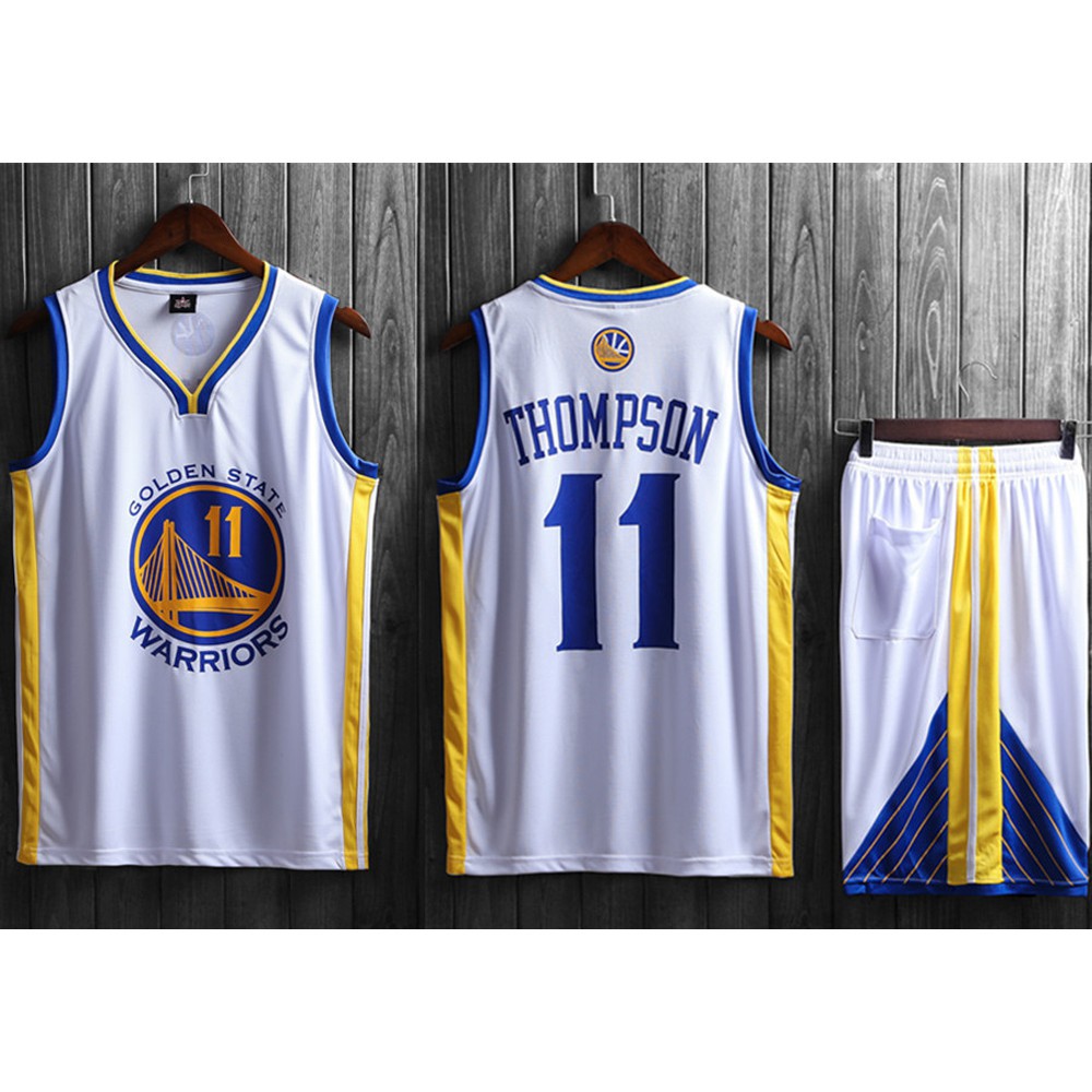 เสื้อบาสเก็ตบอล NBA Golden State Warriors NO . 11 klay thompson ...