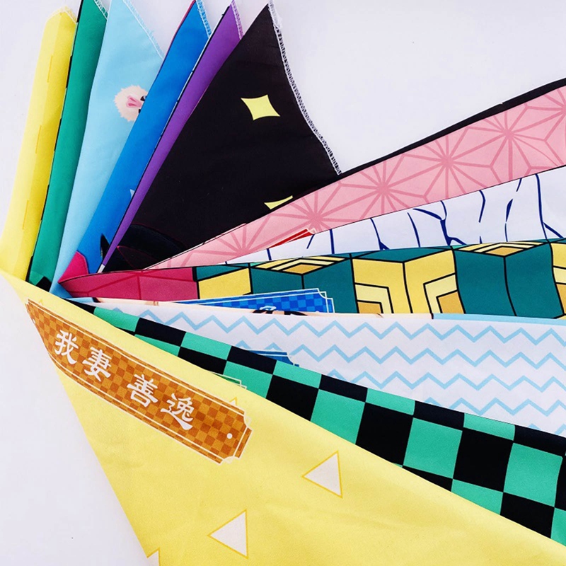 Anime Demon Slayer Tanjirou Nidouzi Butterfly Ninja Peripheral Scarf ...