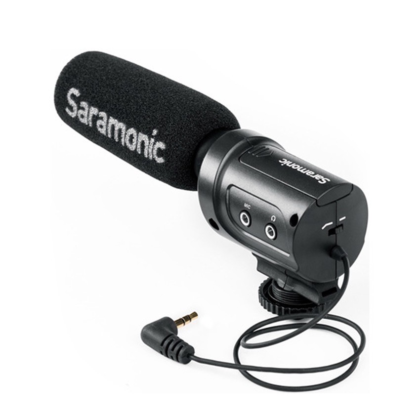 Saramonic Mini Directional Condenser Microphone with Integrated ...