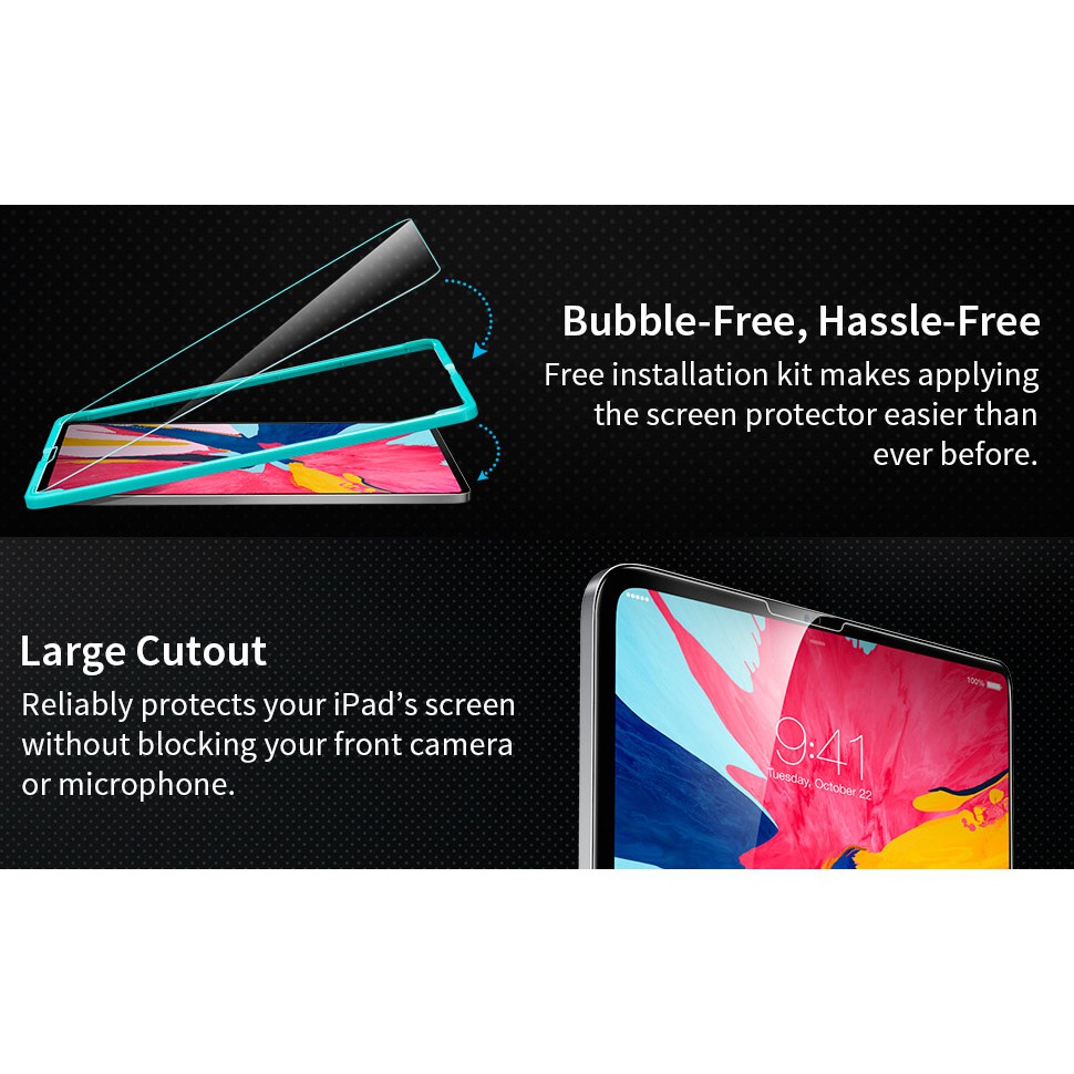 ตัวป้องกันหน้าจอแท็บเล็ตพีซี：ESR Screen rotector for iad ro 11 2018 9H ...